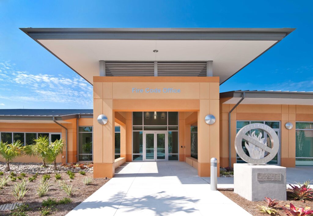 East Naples New Fire Code Officials' Building | DeAngelis