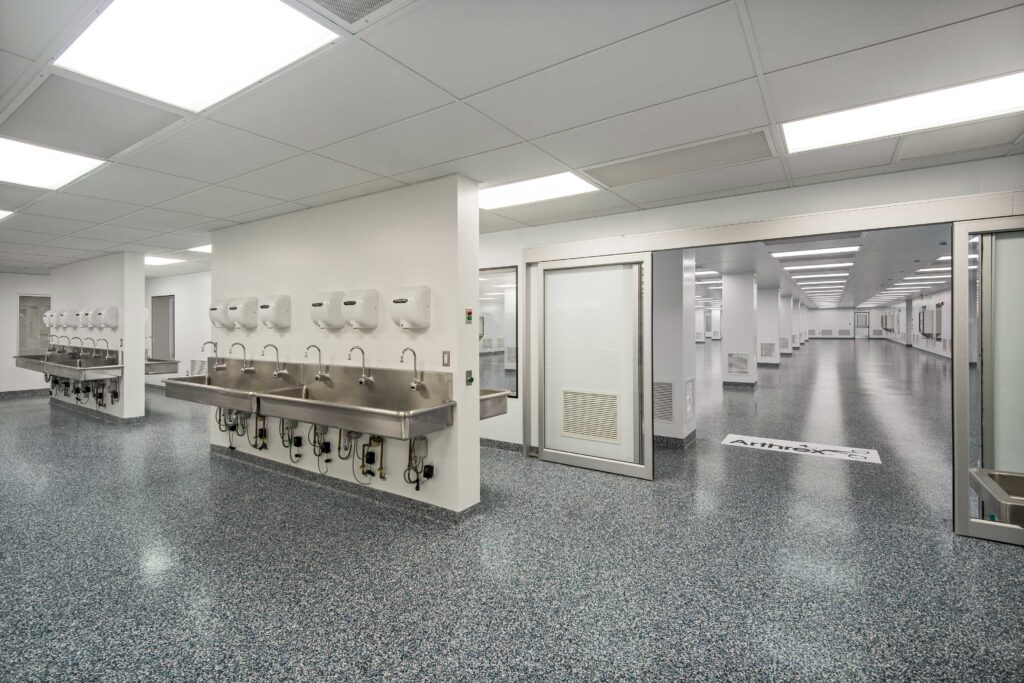Arthrex Clean Room and Mezzanine Addition | DeAngelis